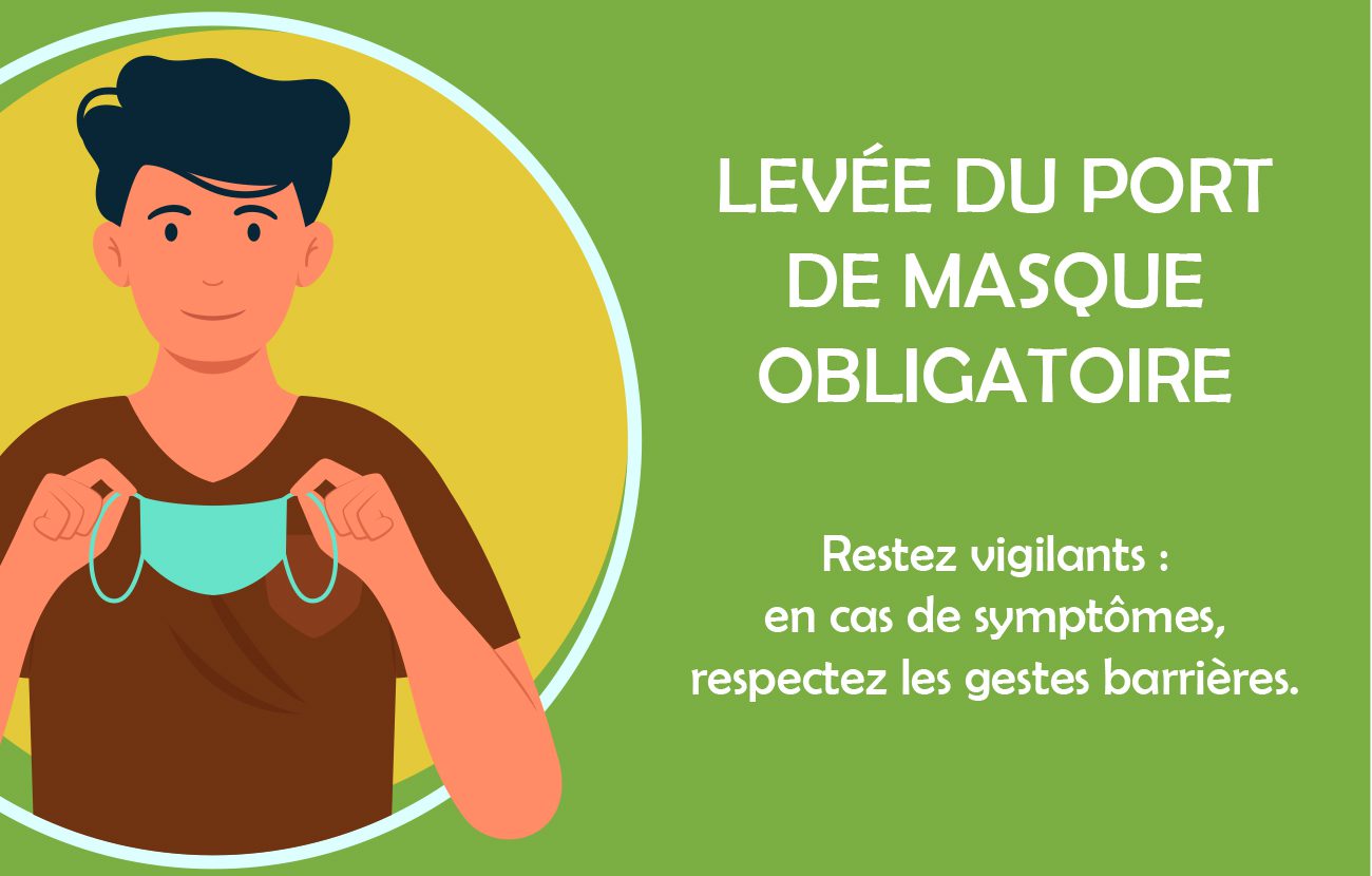 Levée du port du masque obligatoire - Centre Hospitalier de Nogent le ...